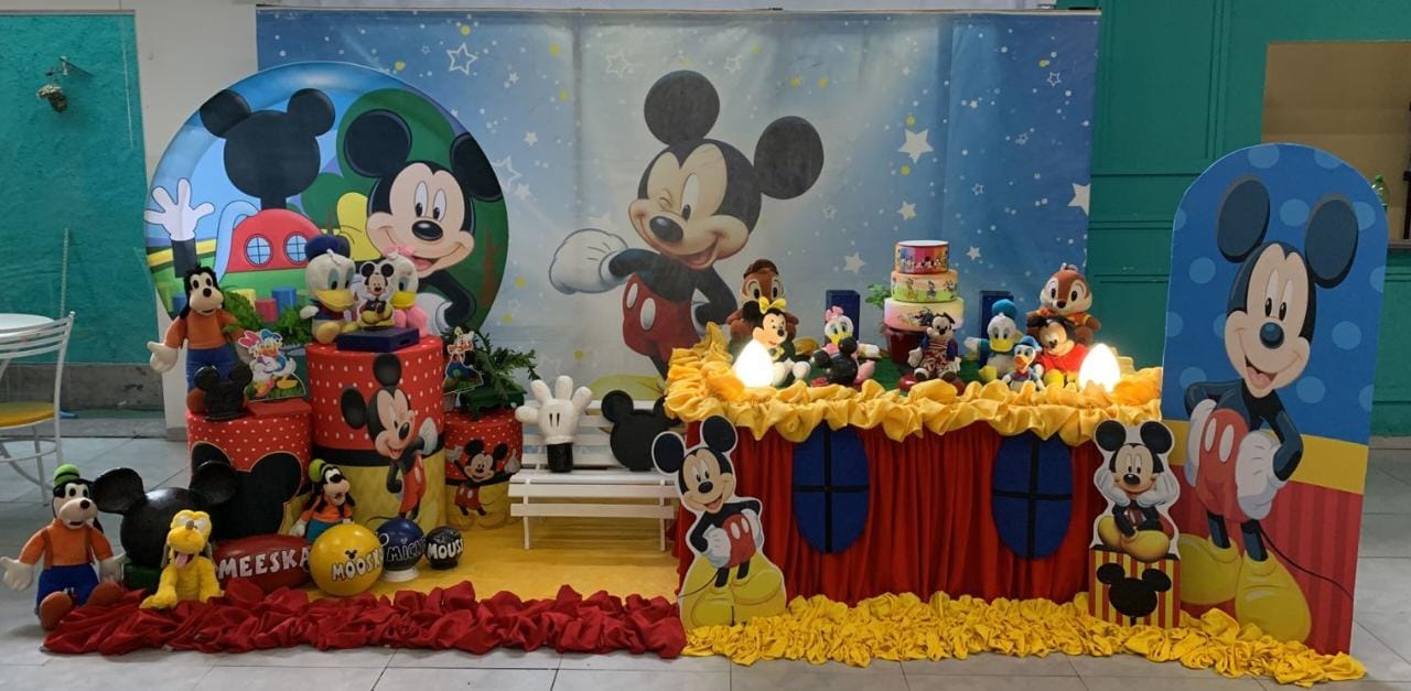 Mickey Long Painel Azul – Família Klasse A